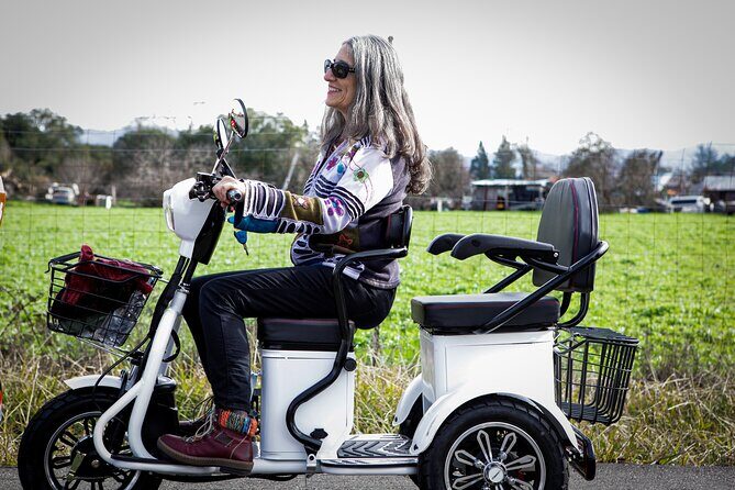 Sonoma Wine Country Electric Trike Tour - 3 hours - The Wineries and Tastings