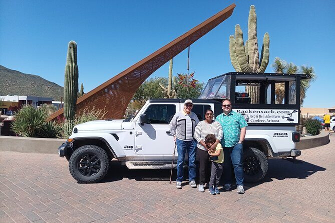 Sonoran Desert To MountainTop Jeep Tour minutes from Scottsdale - The Journey Begins: From Carefree to Rackensack Canyon