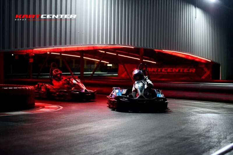 Sopot: Thrilling GoKart Racing on the Outdoor Track - Night Race: Lights, Action, and Spectacle