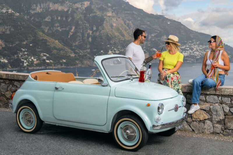 Sorrento and Amalfi Coast: Tour in Fiat 500 Spiaggina - Key Points