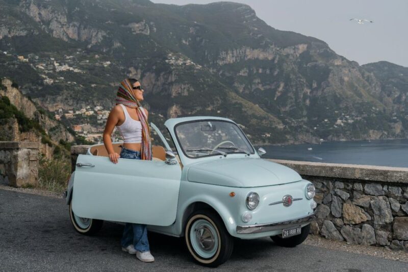 Sorrento and Amalfi Coast: Tour in Fiat 500 Spiaggina - The Experience of Driving a Fiat 500 Spiaggina