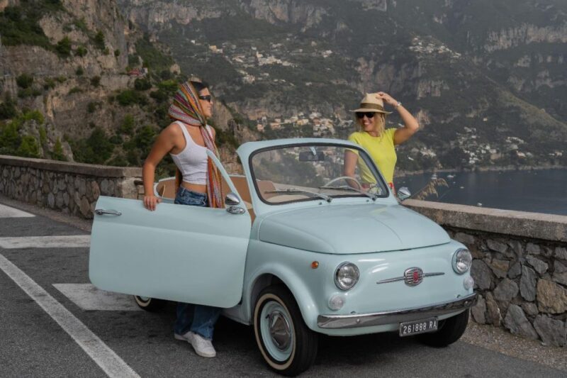 Sorrento and Amalfi Coast: Tour in Fiat 500 Spiaggina - The AperiVintage: Adding a Toast to the Journey