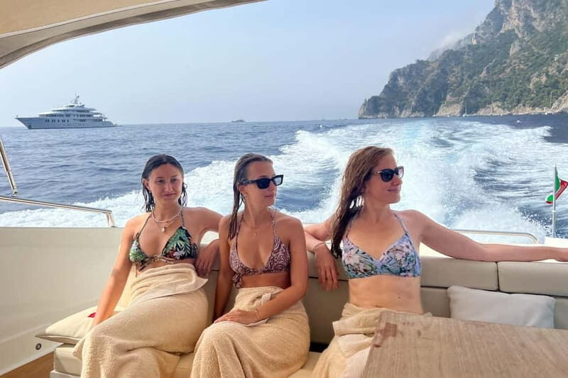 Sorrento: Capri Island Private Yacht Tour with Skipper - An Authentic, Comfortable Way to Explore the Amalfi Coast and Capri