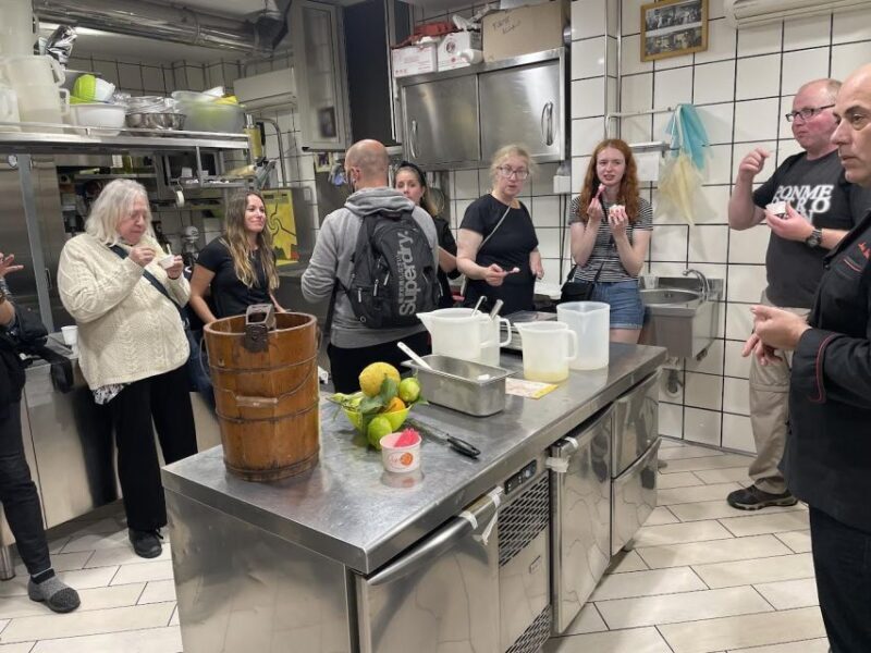 Sorrento: Ice Cream Making Demonstration with Tasting - Key Points