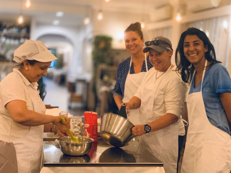 Sorrento: Pasta and Tiramisu Cooking Class with Wine - A Closer Look at the Itinerary