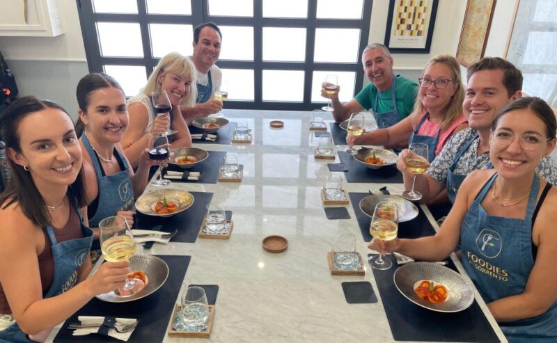 Sorrento: Pasta Masterclass with a Meal and Wine - Key Points