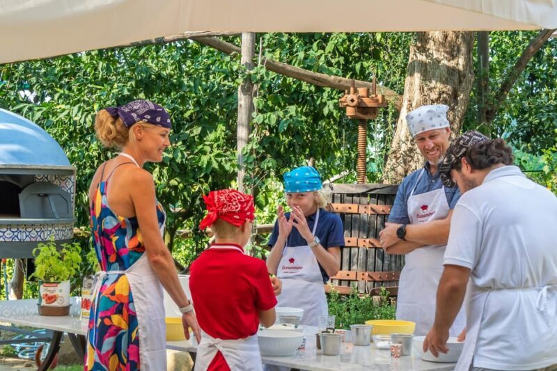 SORRENTO: Pizza School Mastering Neapolitan Delights - The Setting: A Garden with a View