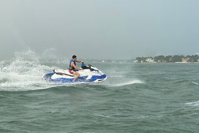 South Beach Jet Ski Rental departs Bayside Marketplace - The Sum Up