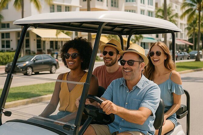 South Beach Private Golf Cart Tour - Key Points