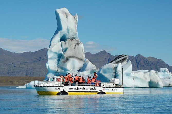 South Iceland and Glacier Lagoon: Jökulsárlón with Boat Tour - Vík and the Black Sand Beaches