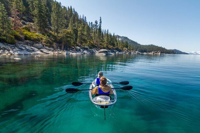 South Lake Tahoe Clear Kayak Adventure - Group Size & Comfort