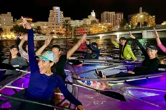 South Miami Beach Night Clear Kayaking Glow Tour - FAQs