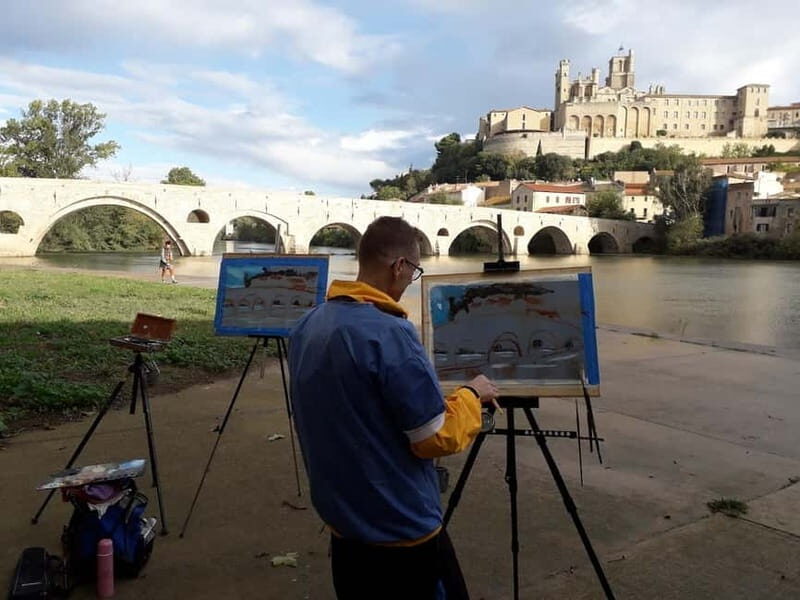 South of France: Painting Memories Class with a Local Artist - Key Points