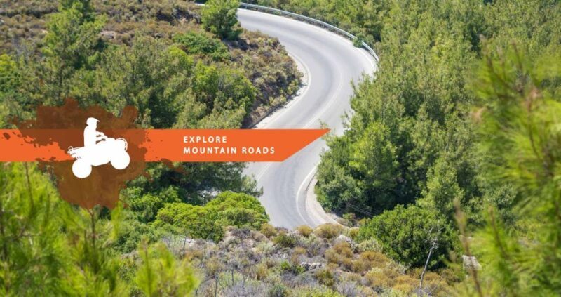 South Rhodes: ATV Quad Guided Tour with Hotel Transfers - The Itinerary Breakdown