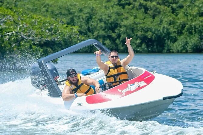 Speedboat and Snorkel Tour from Cancun with Transportation - Key Points