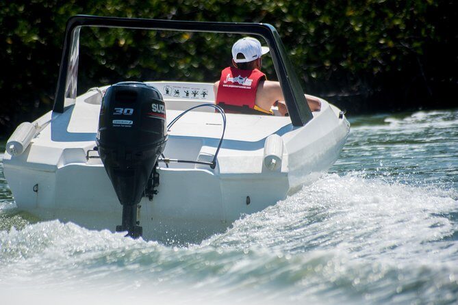 Speedboat and snorkel tour: Single Passenger Boat - The Sum Up: The Ideal Water Adventure for Solo Explorers