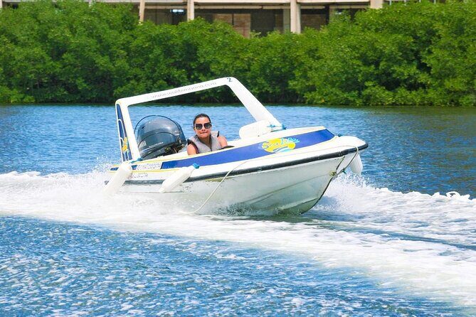 Speedboat Tour with Snorkeling in Cancun  Drive Your Own Boat! - The Sum Up