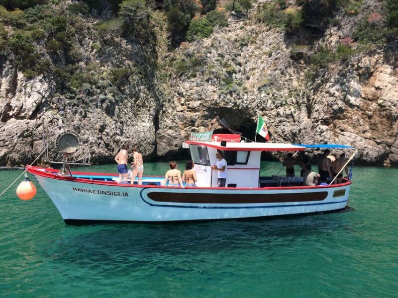 Sperlonga: Boat Cruise to the Blue Grotto with Swimming - Key Points