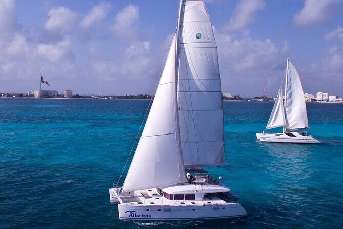 Spinnaker Isla Mujeres Catamaran Tour with Snorkeling and Lunch - FAQs
