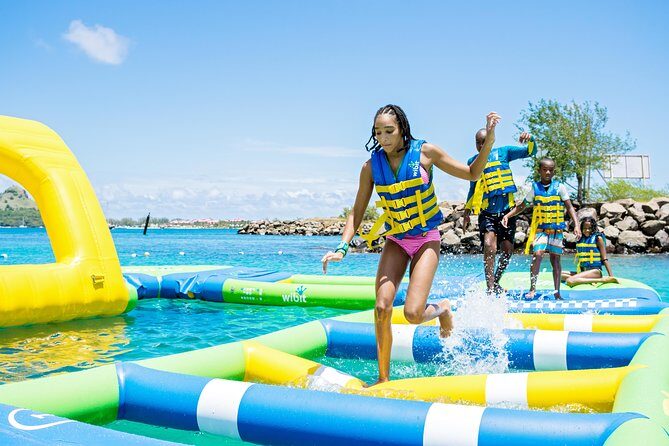 Splash Island Water Park in St Lucia - The Sum Up