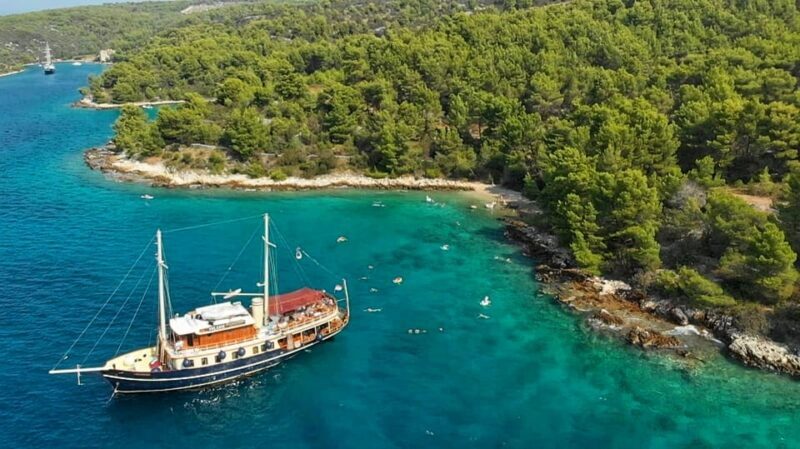Split: All inclusive Bra & olta Island Swimming Cruise - Key Points