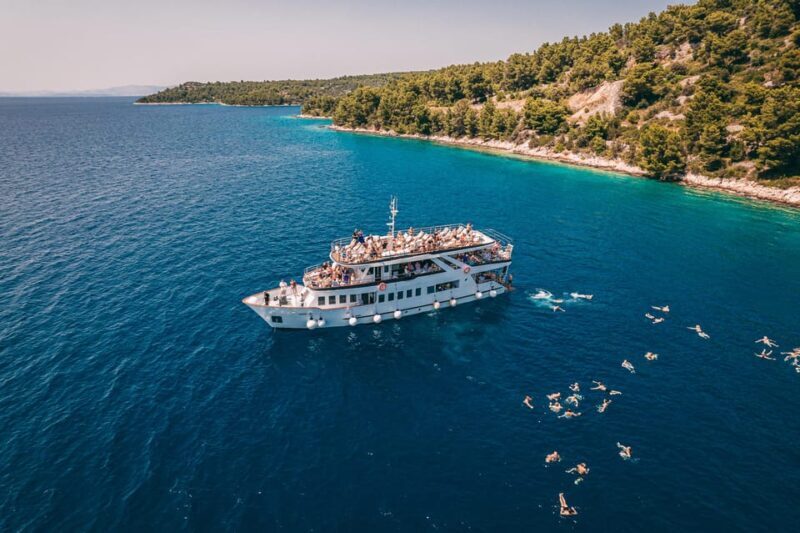 Split: Blue Lagoon, Shipwreck and olta with Food and Drinks - The Bottom Line