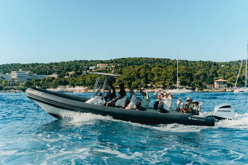 Split: Hvar, Pakleni Islands and Bra (Milna) Speedboat Tour - The Itinerary in Detail