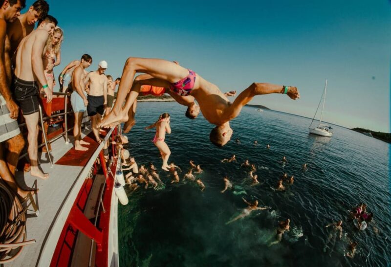 Split: Sunset Boat Party with Live DJs and Blue Lagoon Swim - The Breakdown of the Itinerary