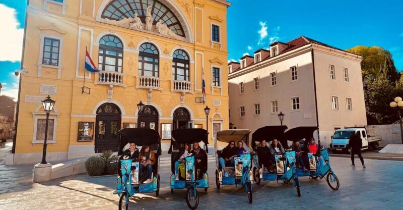 Split Tour in Private Electric Rickshaw - Key Points
