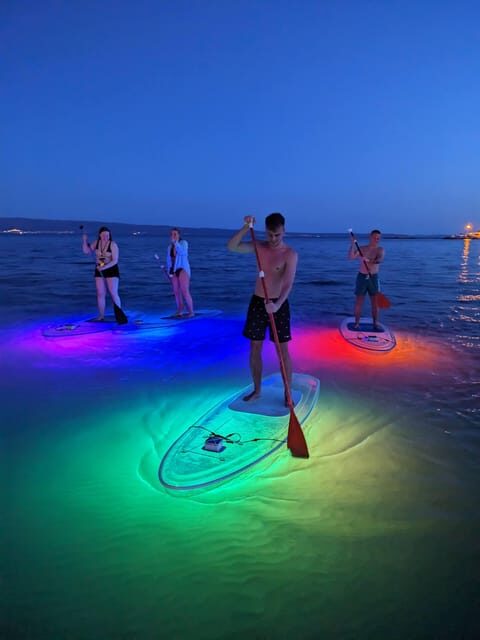 Split: Transparent SUP night Glow tour - Starting Point and Transportation
