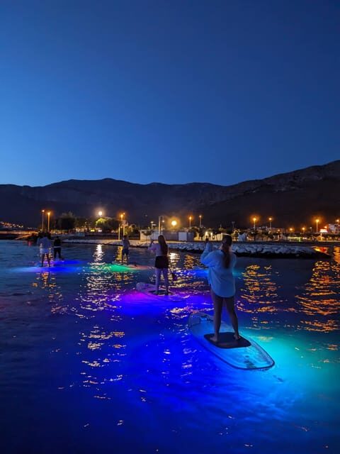 Split: Transparent SUP night Glow tour - Returning and Post-Adventure