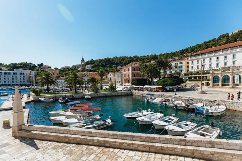 Split/Trogir: Blue Cave, Mamma Mia, Hvar and 5 Island Tour - The Experience on the Water