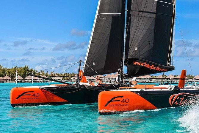 SPORT Catamaran Bora Bora : Sailing Snorkeling & Floating Bar - Key Points