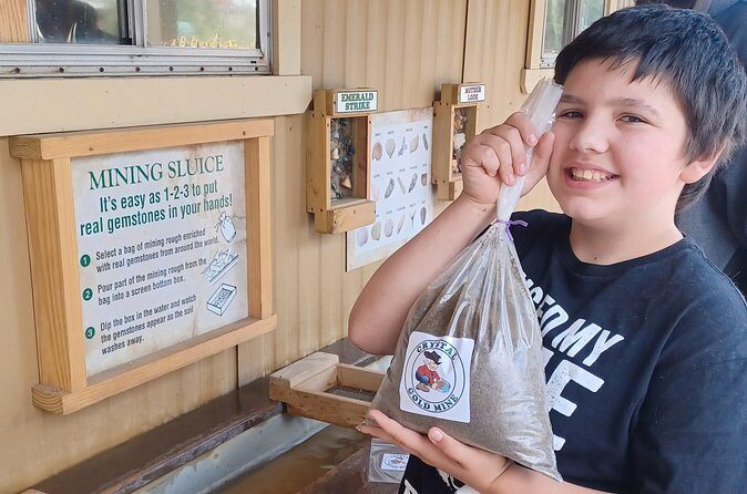 Springfield Crystal Cave Silver Adventure Tour and Dino Trail - Gemstone Mining: A Hands-On Treasure Hunt