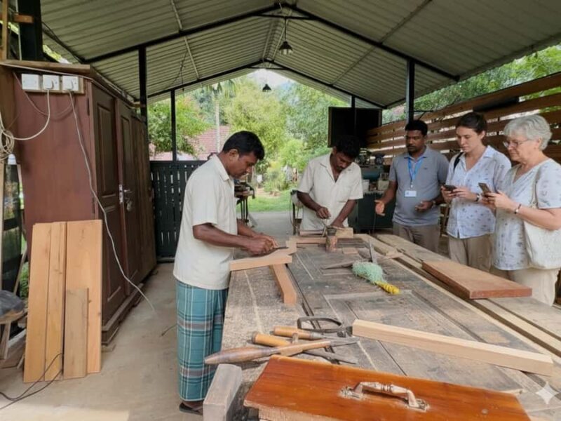 Sri Lankan Carpentry & Wood Carving Workshop: Make Souvenirs - The Crafting Experience