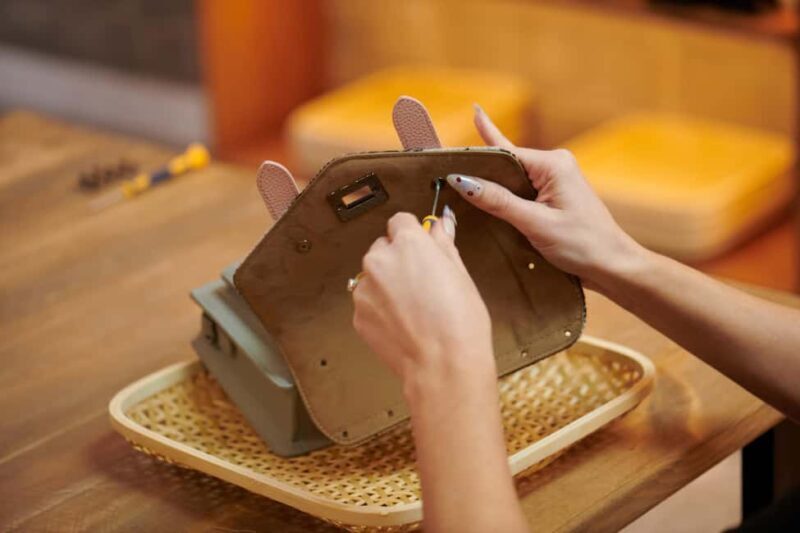 St Andrews: Islander® Harris Tweed® Mini Satchel Workshop - Key Points