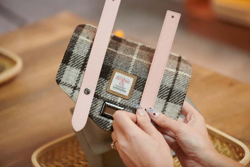St Andrews: Islander® Harris Tweed® Mini Satchel Workshop - The Crafting Details and Experience
