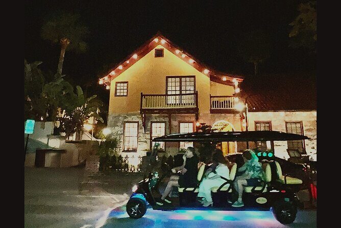St. Augustine Ghost Tour on Premium Golf Cart with PiCk Up - What to Expect from a Ghostly Night in St. Augustine