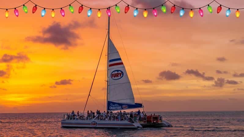 St. Augustine: Nights of Lights Sunset Sail with Drinks - Key Points