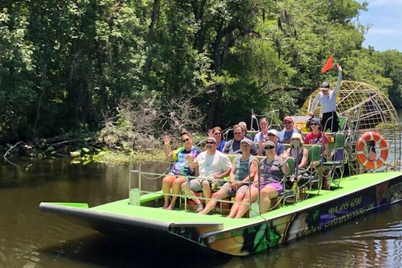 St. Augustine: St. Johns River Airboat Safari with a Guide - A Closer Look at the Airboat Adventure