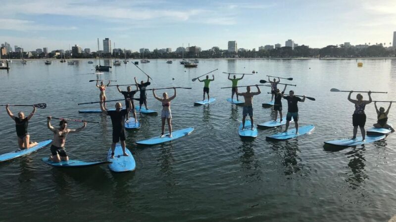 St Kilda: Group Lesson for Stand-Up Paddleboarding - An Introduction to the Paddleboarding Experience at St Kilda