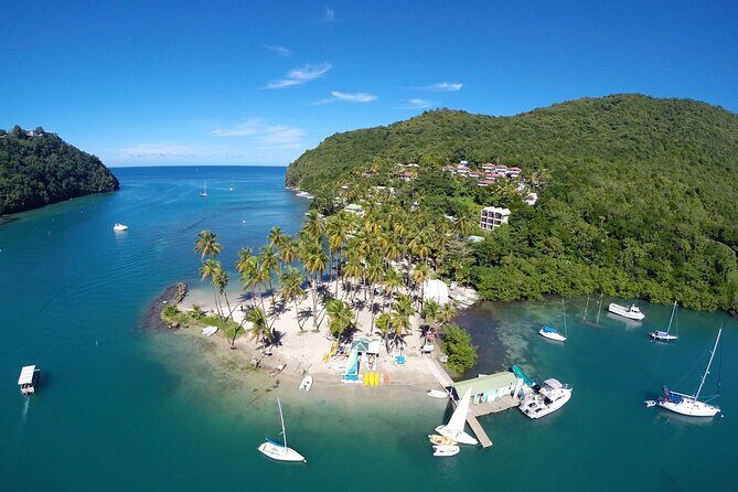 St Lushian Sea and Land Tour for 3 hours Castries to Marigot Bay - Exploring Saint Lucia’s Coastline by Boat