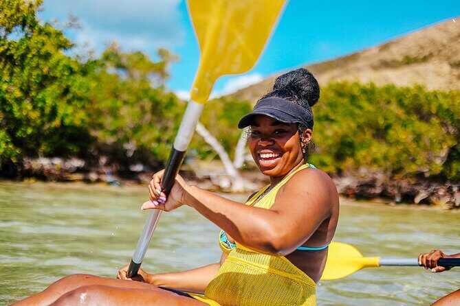 St Martin Guided Kayak and Snorkeling Adventure to Pinel Island - Key Points