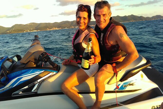 St Martin Jet Ski Sunset Cruise - Key Points