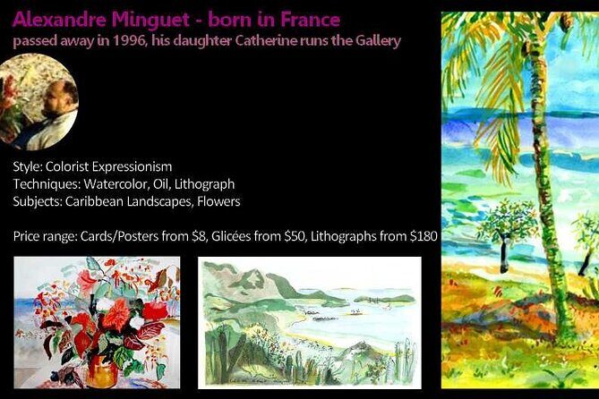 St.Martin - St.Maarten: Small Group, Visit Our Artists, Art Tour - Why Choose This Tour?