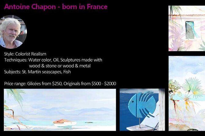 St.Martin - St.Maarten: Small Group, Visit Our Artists, Art Tour - FAQs