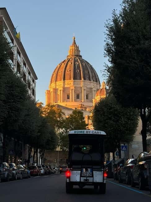St. Peter's: Tour inside the Basilica by golf cart - An Inside Look at the Basilica and Vatican Area
