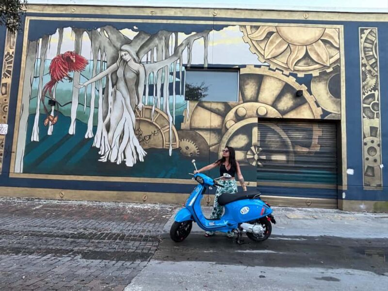 St. Petersburg: Self-Guided Vespa Mural Tour - Key Points