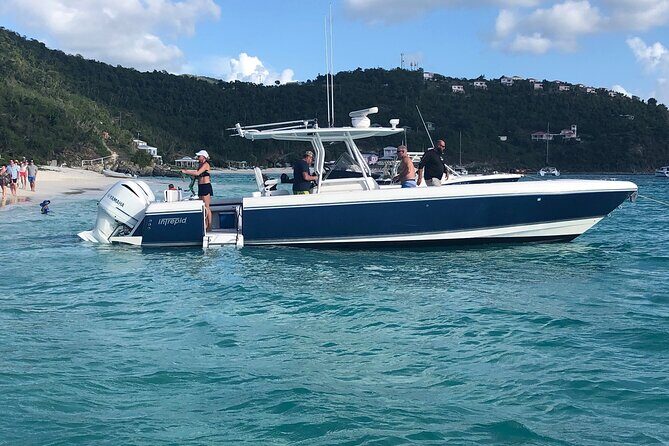 St Thomas Full-Day Boat Rental 37' Intrepid Powerboat - What You Can Expect from a Full-Day Private Powerboat Experience in St Thomas