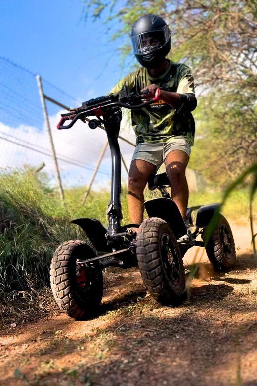 Stand-Up ATV & 3 Zip Adventure - Starting Point at Coral Crater Adventure Park